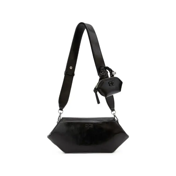GANNI Satchels & Cross Body Bags - Black