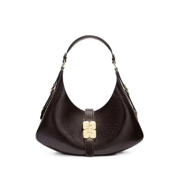 GANNI Shoulder Bags - Brown
