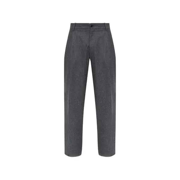 Dolce & Gabbana Grey Trousers Tailored Trousers