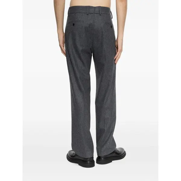 Dolce & Gabbana Grey Trousers Tailored Trousers