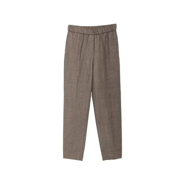 Peserico Trousers Tapered Trousers - Brown