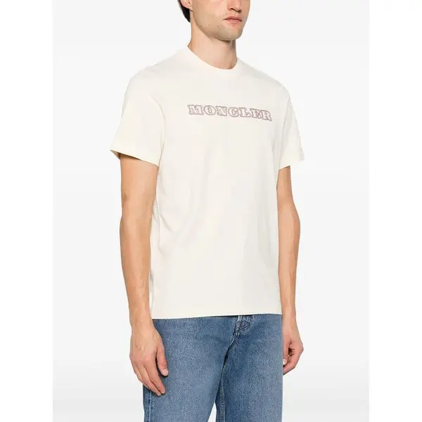 Moncler Neutrals T-shirts & Vests T-shirts