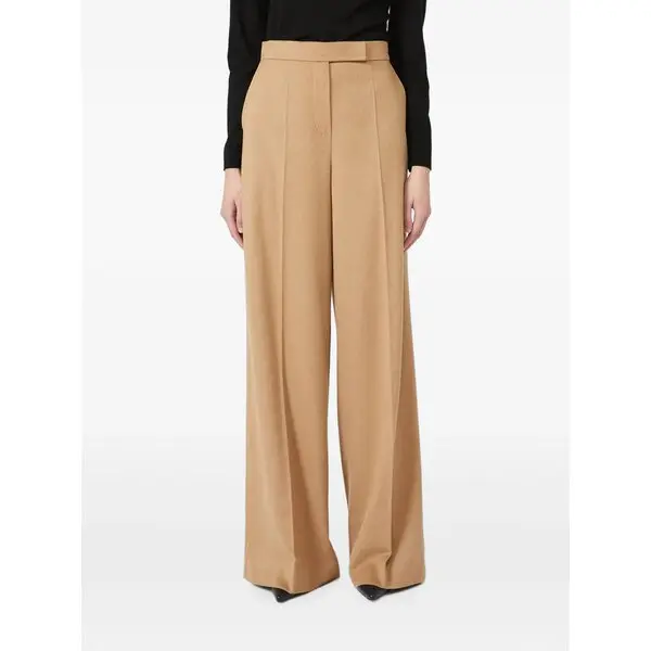 Max Mara Neutrals Trousers Tailored Trousers