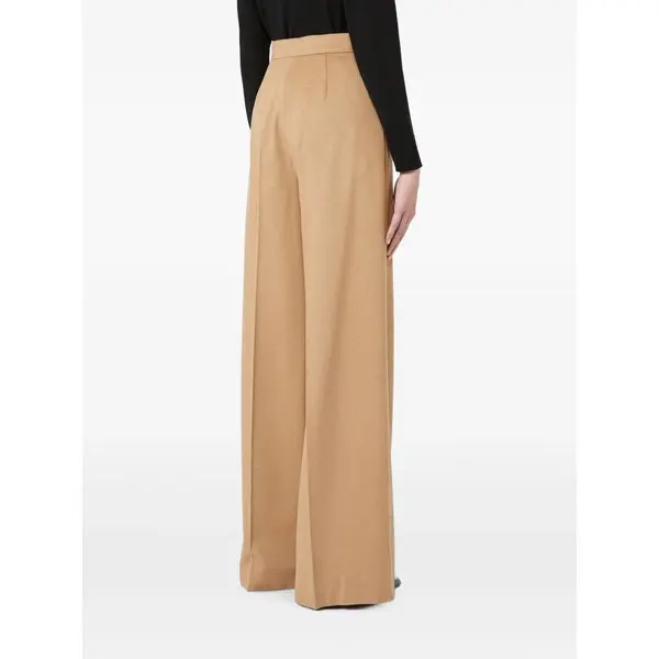 Max Mara Neutrals Trousers Tailored Trousers