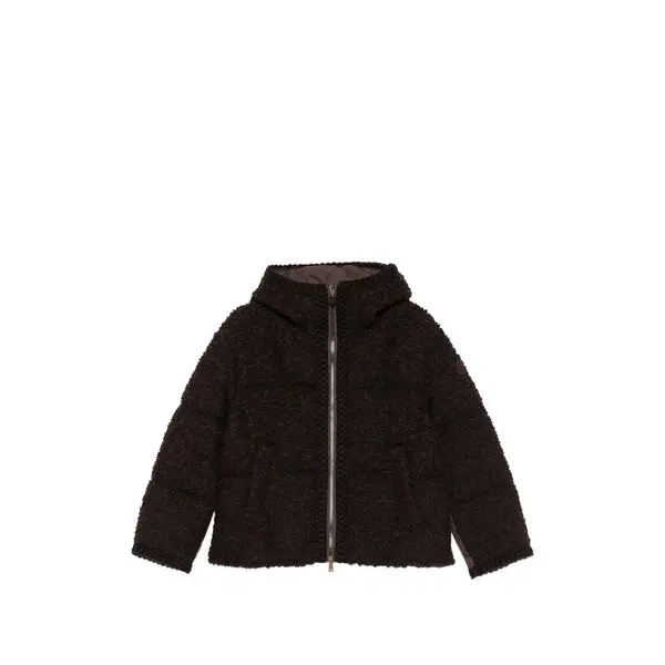Moncler Jackets Puffer Jackets - Brown
