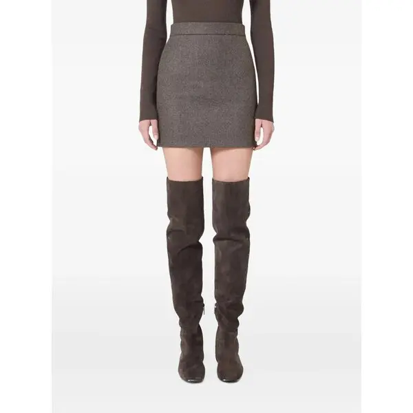 Max Mara Grey Skirts - Gray