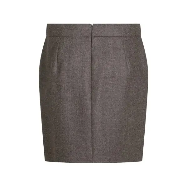 Max Mara Grey Skirts A-line Skirts - Gray