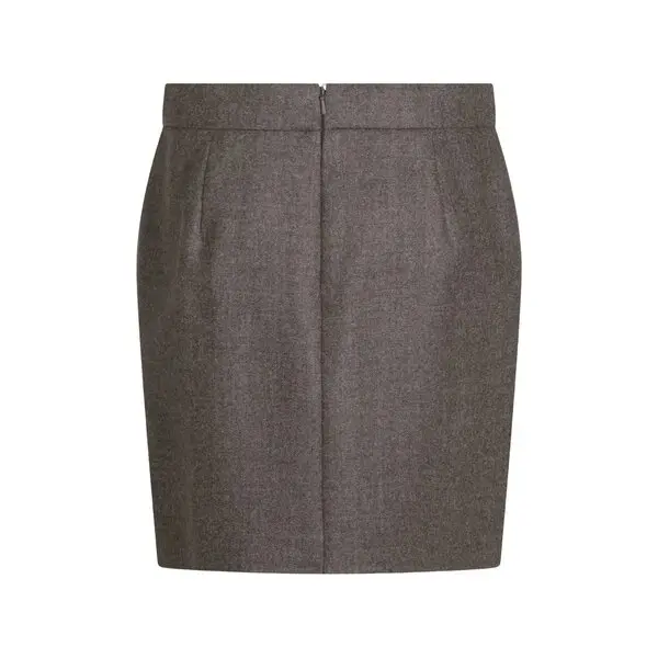 Max Mara Grey Skirts A-line Skirts - Gray