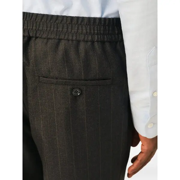 AMI Paris Grey Trousers Tailored Trousers