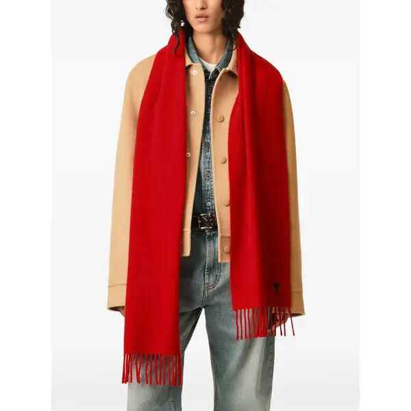 AMI Paris Scarves - Red