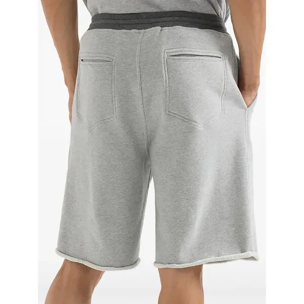 Brunello Cucinelli Grey Shorts Track & Running Shorts