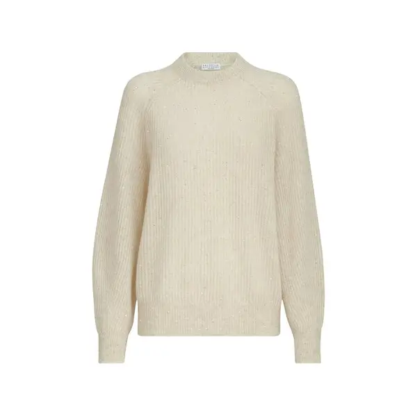 Brunello Cucinelli Neutrals Knitwear Jumpers - Cream
