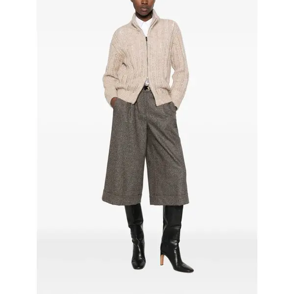 Peserico Neutrals Knitwear Cardigans