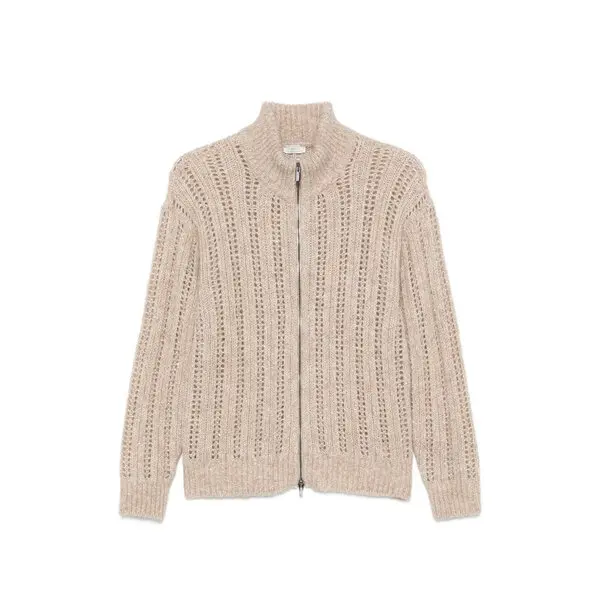 Peserico Neutrals Knitwear Cardigans - Cream