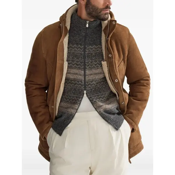 Brunello Cucinelli Coats Leather Coats
