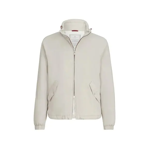 Brunello Cucinelli Neutrals Jackets Shirt Jackets - Cream