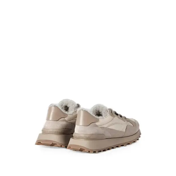Brunello Cucinelli Neutrals Trainers