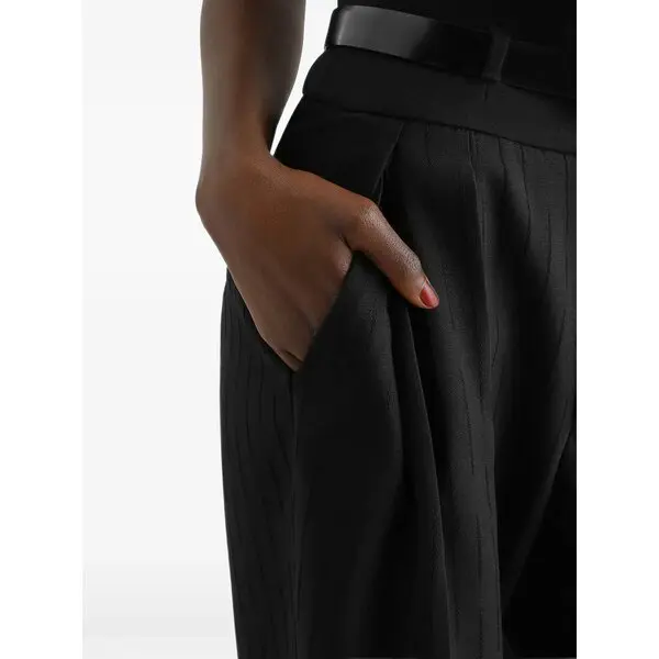 Dolce & Gabbana Trousers High-waisted Trousers - Black