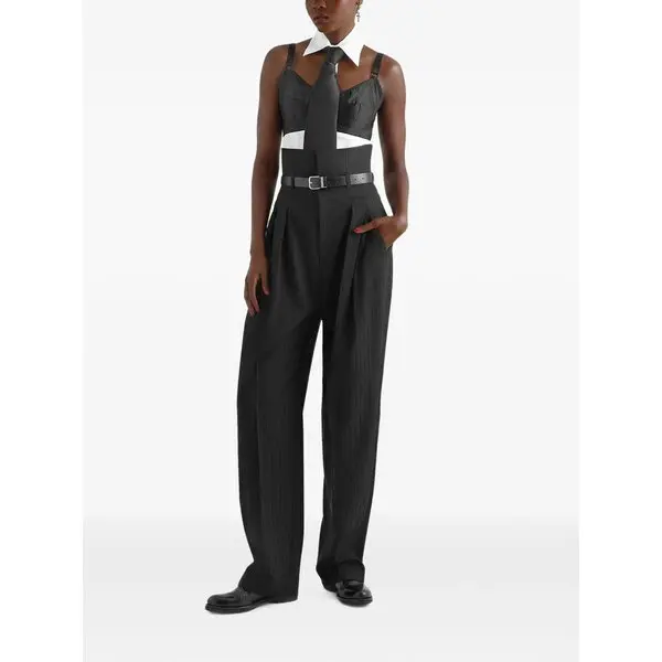 Dolce & Gabbana Trousers High-waisted Trousers - Black