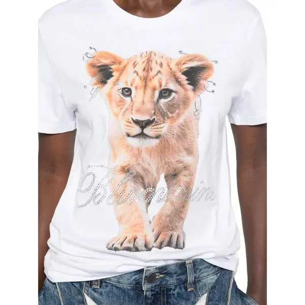 Blumarine Tops T-shirts & Jerseys - White