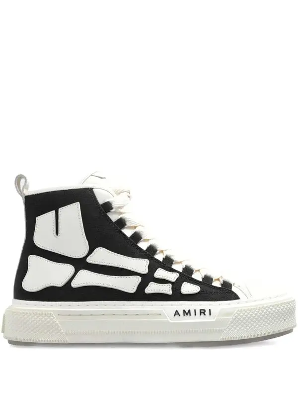 Amiri Printed Sneakers - Black