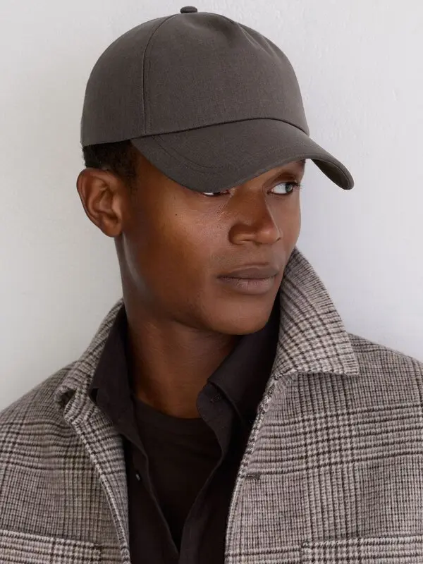 REISS Fled Woven Baseball Cap