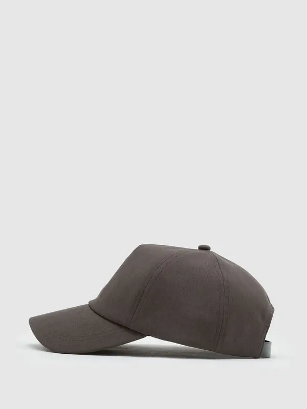 REISS Fled Woven Baseball Cap