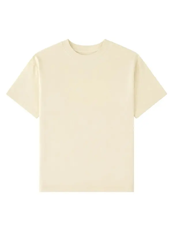 Fear Of God T-shirt In Misto Cotone
