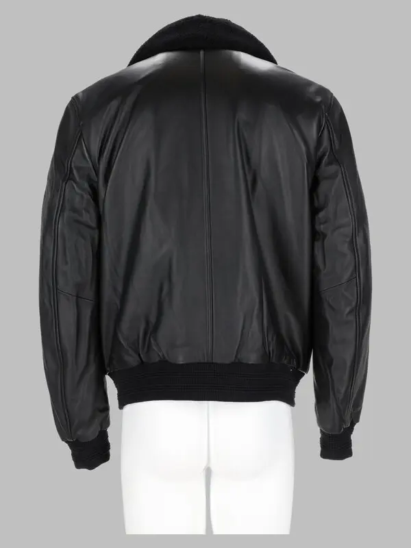 Moose Knuckles Bomber "toba" In Pelle