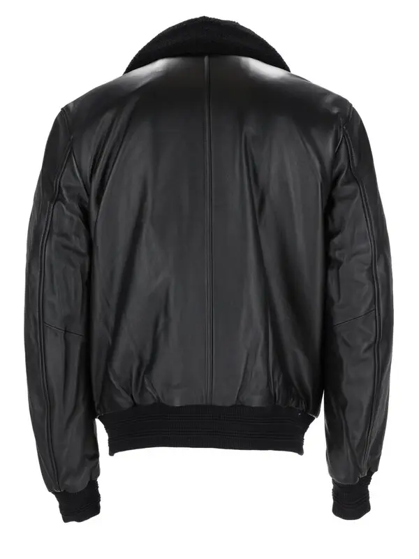 Moose Knuckles Bomber "toba" In Pelle