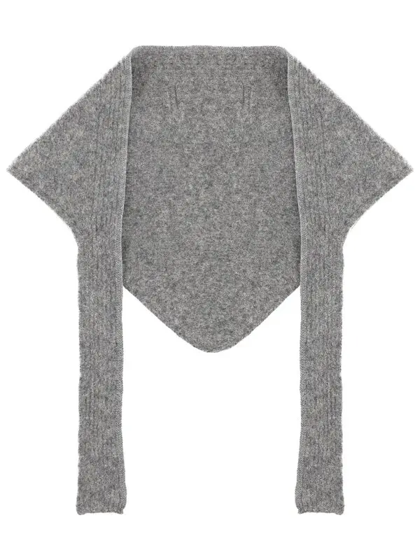 Jacquemus Scialle "le Châle Gros Grain - Grey