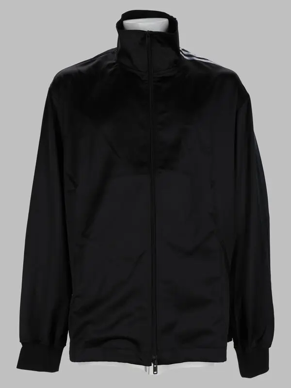 Y3 Giacca Sportiva In Raso - Black