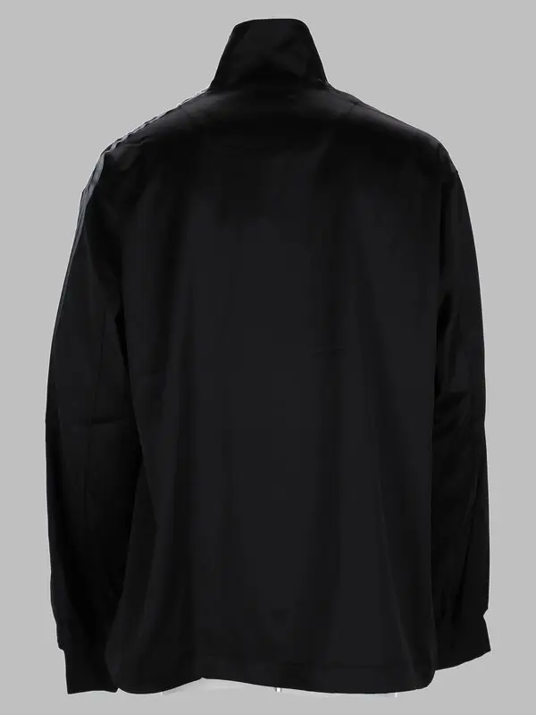 Y3 Giacca Sportiva In Raso - Black