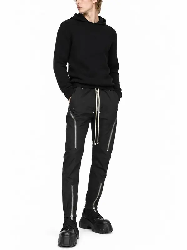 Rick Owens Maglia In Cashmere Con Cappuccio