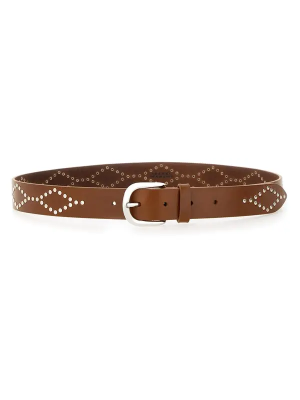 Isabel Marant Étoile Cintura "liliana" Con Borchie - Buff