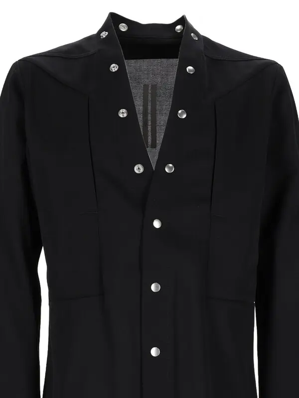 Rick Owens Camicia "larry Fogpocket