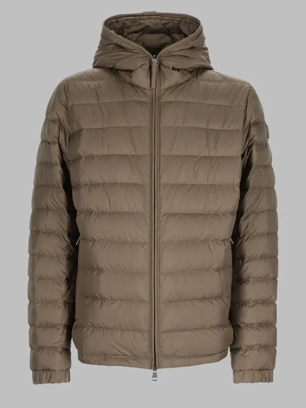Moncler Piumino Corto "solienn" Con Cappuccio