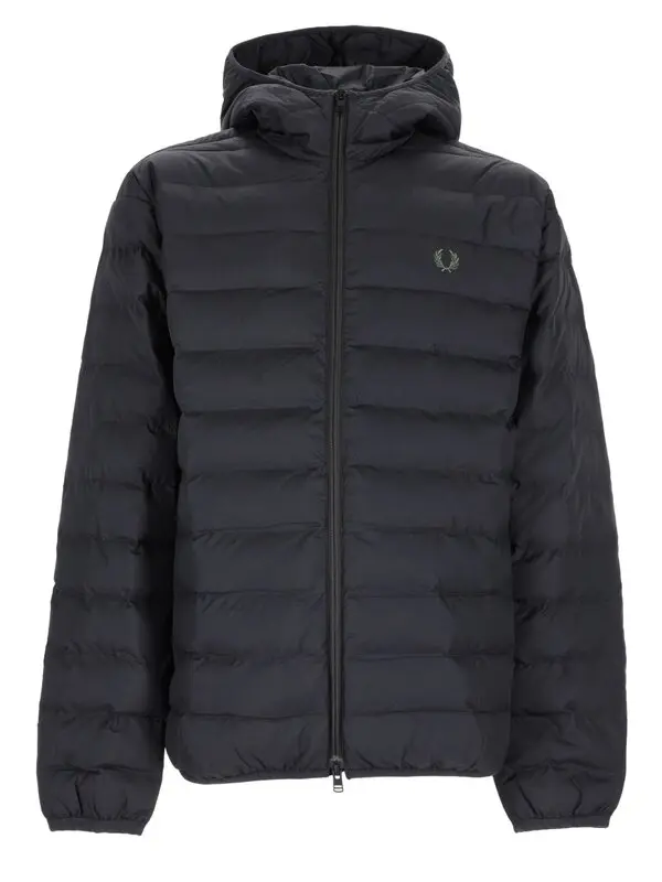 Fred Perry Giacca Imbottita Con Cappuccio
