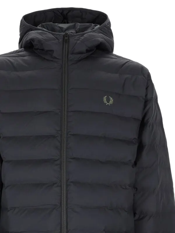 Fred Perry Giacca Imbottita Con Cappuccio