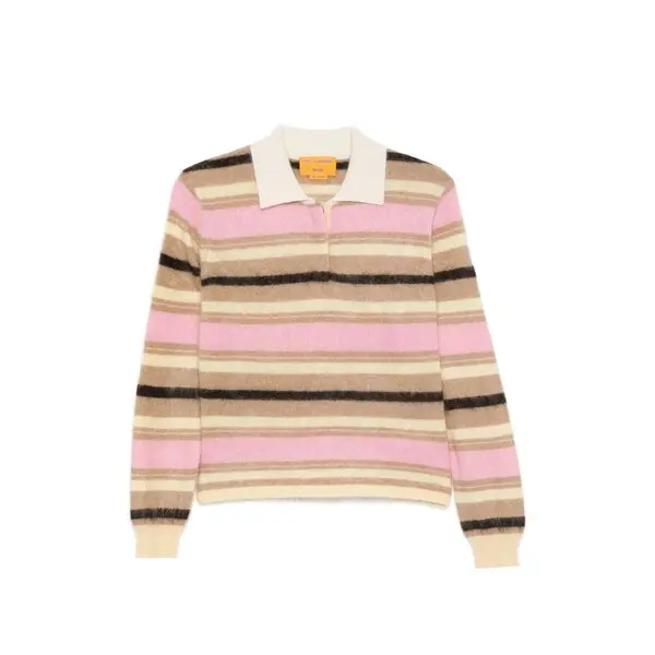 Guest In Residence Neutrals Knitwear Jumpers - Cream