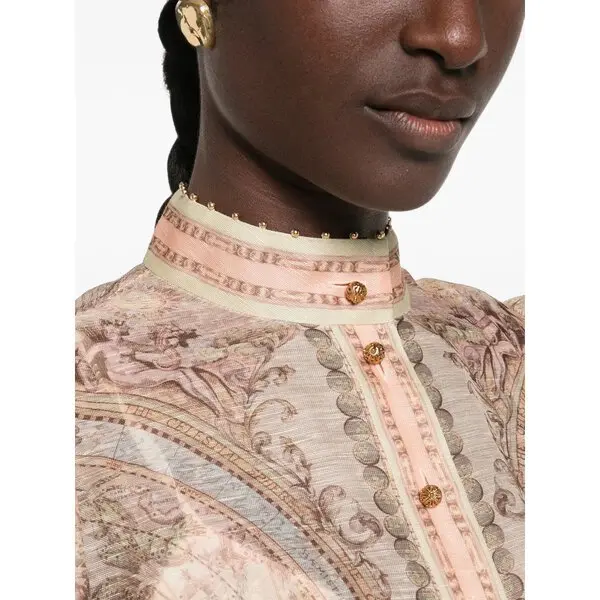 Zimmermann Neutrals Tops Blouses