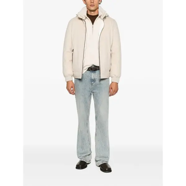 Brunello Cucinelli Neutrals Jackets Hooded Jackets