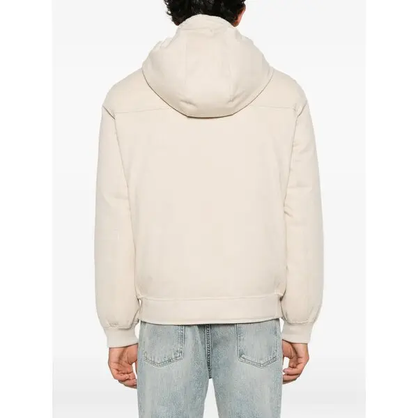 Brunello Cucinelli Neutrals Jackets Hooded Jackets - Cream