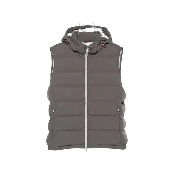 Brunello Cucinelli Grey Jackets Waistcoats & Gilets