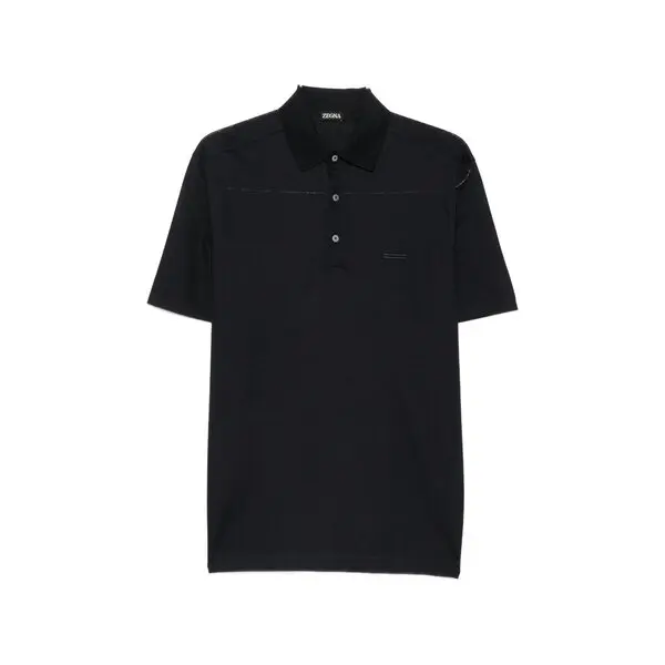 Zegna Polo Shirts - Blue