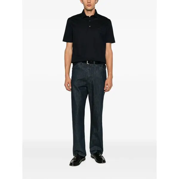 Zegna Polo Shirts - Blue