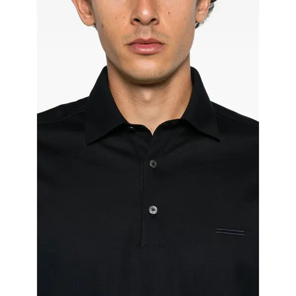 Zegna Polo Shirts - Blue