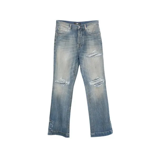 Amiri Denim Regular & Straight-leg Jeans - Blue
