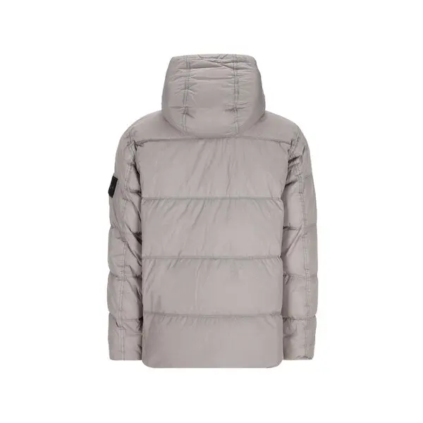 Stone Island Grey Jackets Padded & Down Jackets