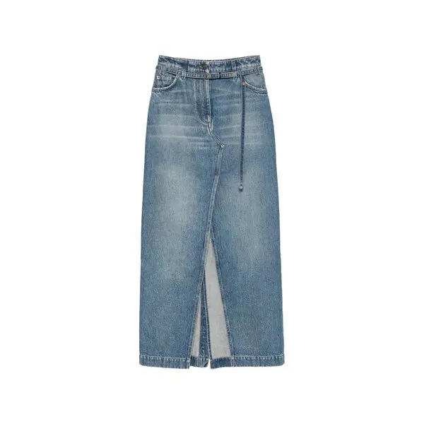 Dries Van Noten Skirts Straight Skirts - Blue